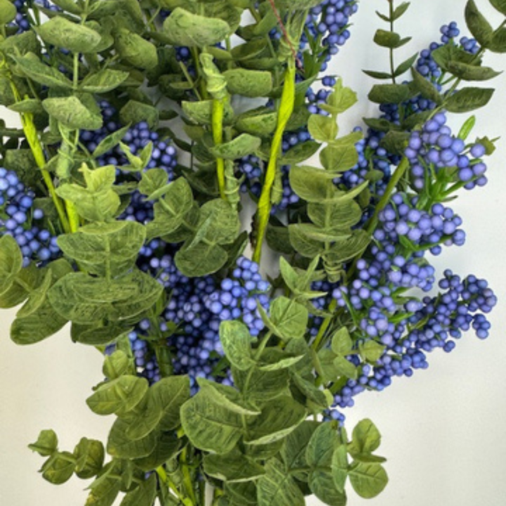 20" Blue Heather Eucalyptus Bush – DecoratorCrafts